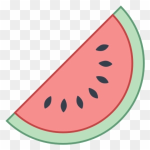 Watermelon Clipart Transparent Background - Melon Icon Png - Free ...