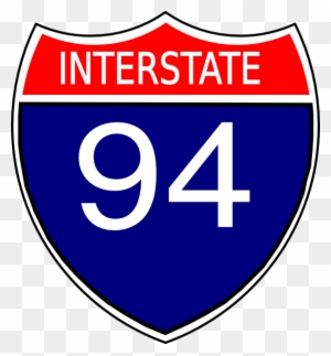 I-94 Sign Svg Clip Arts 552 X 596 Px - Interstate Highway Sign - Free ...