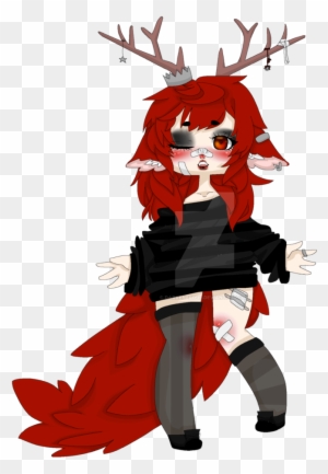 Deer Girl Soulkillur On Deviantart Png Deer Girl Cartoon - Cute Furry ...