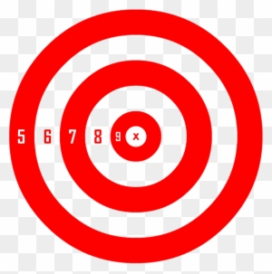 Target Png - Transparent Red Shooting Target - Free Transparent PNG ...