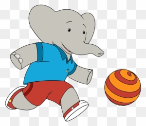 Babar Waving - Babar The Elephant - Free Transparent PNG Clipart Images ...