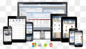 Mobile App Development - Mobile Phone Round Logo - Free Transparent PNG ...