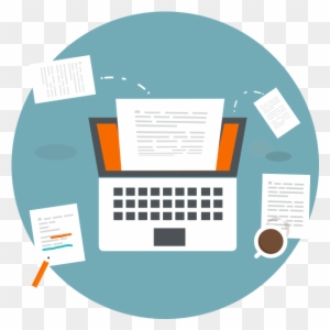 Write On - Content Creation Illustration Png - Free Transparent PNG ...