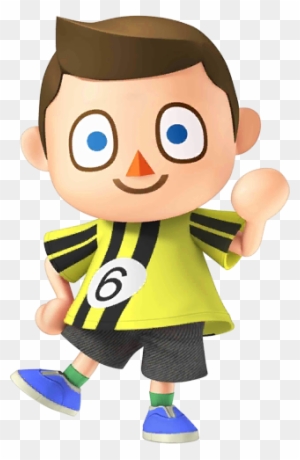 Villager Boy 2 - Super Smash Bros Yellow Villager - Free Transparent ...