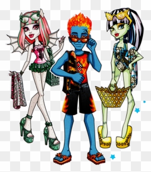 Swim Class Wave 2 Box Scan By Shaibrooklyn - Monster High 'monster ...