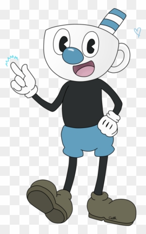Mugman By Daflooofypanda - Drawing - Free Transparent PNG Clipart ...