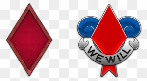 The 5th Infantry Division Nicknamed The Red Diamond, - Emblem - Free ...