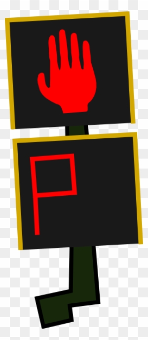 Dont Walk Sign Hand