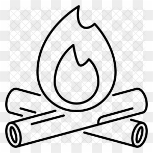 How To Draw A Fire With Wood