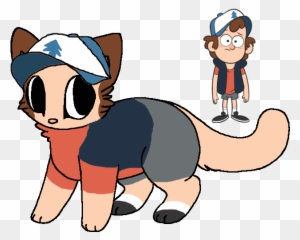 Dipper Pines By Doddlefur - Dipper Gravity Falls Png - Free Transparent ...