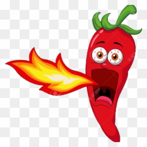 Hot Chili Cartoon - Free Transparent PNG Clipart Images Download