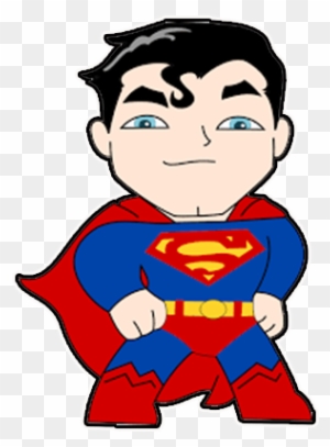 Superman Chibi - Free Transparent PNG Clipart Images Download