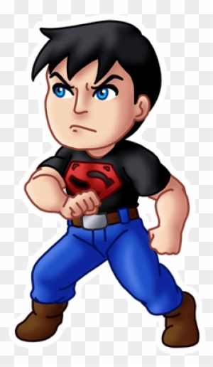 Chibi Superboy By Twinenigma - Chibi Superboy - Free Transparent PNG ...
