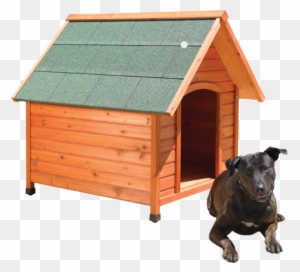 Country Mile Wooden Dog Kennel Large - Kennel - Free Transparent PNG ...