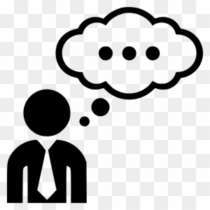 Thinking Person - Person Thinking Icon - Free Transparent PNG Clipart ...