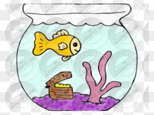 Fish Bowl Clipart Classroom Pet - Bowl - Free Transparent PNG Clipart ...