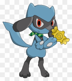 Riolu Mystery Dungeon Pixel Art By Shink2 - Cartoon - Free Transparent ...