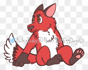Chibi Lineless Fox - Drawing - Free Transparent PNG Clipart Images Download