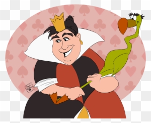Alice In Wonderland Queen Of Hearts Clip Art, Transparent PNG Clipart ...