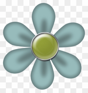 Flower Clipart Scrapbook - Cute Flower For Scrapbook - Free Transparent ...