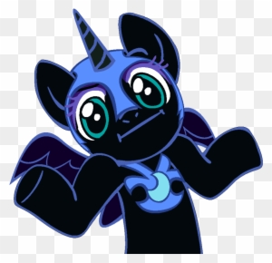 Shrugpony Nightmare Moon By Moongazeponies - Pony Shrug - Free ...
