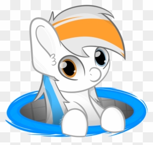 Aperture Science, Glados, Ponified, Portal , Robot, - Cartoon - Full ...