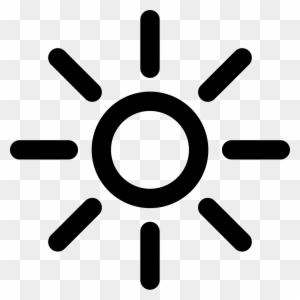 Shining Sun Icon - Sun Icon - Free Transparent PNG Clipart Images Download
