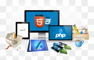 Website Design And Development - Php Web Development Banner - Free ...