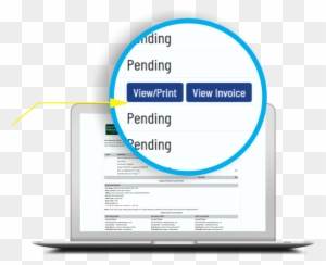 How To View Invoice - Screenshot - Free Transparent PNG Clipart Images ...