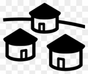 Country, Dorp, Farmhouse, Rural, Town, Village, Ville - Village Icon ...