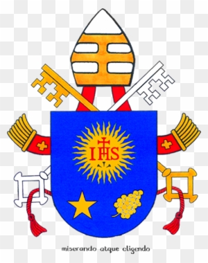 Coat Of Arms Pope Francis - Pope Francis - Full Size PNG Clipart Images ...