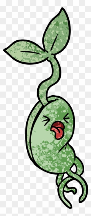 Cartoon Sprouting Seedling - Sprouting - Free Transparent PNG Clipart ...