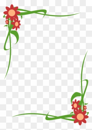 Marco Floral - Borders Of A Portfolio - Free Transparent PNG Clipart ...