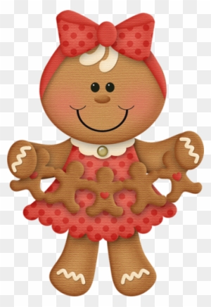 Cute Gingerbread Girl Clipart - Gingerbread Clip Art - Free Transparent ...