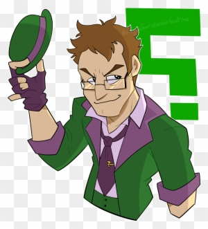 Logo Clipart Riddler Villian - Riddler - Free Transparent PNG Clipart ...