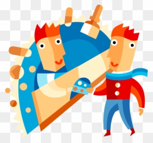 Vector Illustration Of Pharmacist Serves Pharmacy Customer - Drug ...