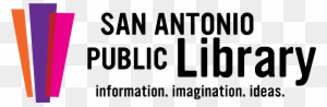Library Book Collections - San Antonio Public Library Logo - Free ...