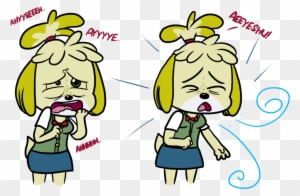 More Isabelle Farts By Awfulartistsketch By Soniclover562 - Isabelle ...