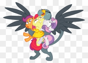 Gabby Hugs The Cmc By Jeatz-axl - Mlp Gabby Cmc - Free Transparent PNG ...