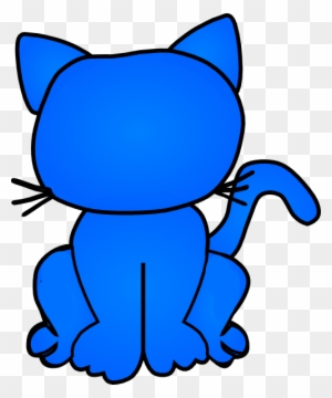 Blue Cat Clipart, Transparent PNG Clipart Images Free Download - ClipartMax
