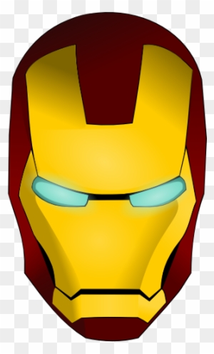 Iron Man's Head By Pimix - Iron Man - Free Transparent PNG Clipart ...
