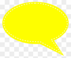 Yellow Speech Bubble Png - Free Transparent PNG Clipart Images Download