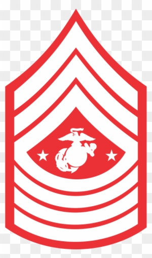 Rank Insignia Worn By The Sergeant Major Of The Marine - Sergeant Major ...