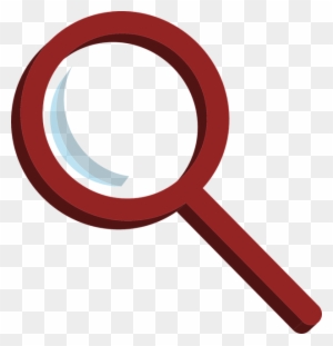 Detail Work - Magnifying Glass Vector Red - Free Transparent PNG ...
