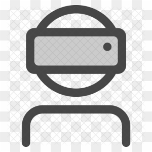 A Virtual Reality Headset, Such As Oculus Rift - Vr Headset Transparent ...