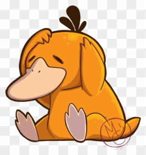 Shiny Psyduck By Tea-tiger - Shiny Psyduck Png - Free Transparent PNG ...