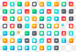 Business Icons - Name Of Colors List - Free Transparent PNG Clipart ...