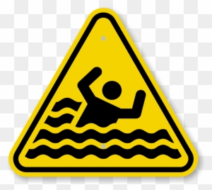 Danger Of Drowning Signs - Free Transparent PNG Clipart Images Download
