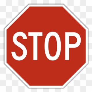 Big Image - Blank Stop Sign Clip Art - Free Transparent PNG Clipart ...