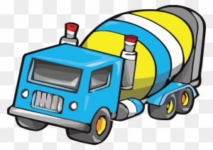 Cement Truck Perspective Clipart Png - Cement Truck Clip Art - Free ...